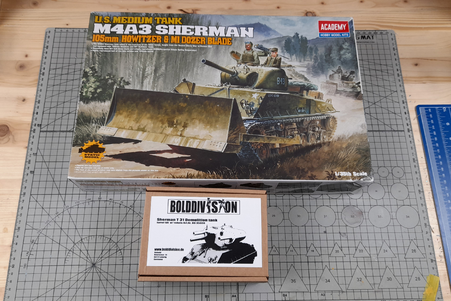 T31 Demolition Tank - Home Wrecker - M3/M4 Medium Tank STGB II ...